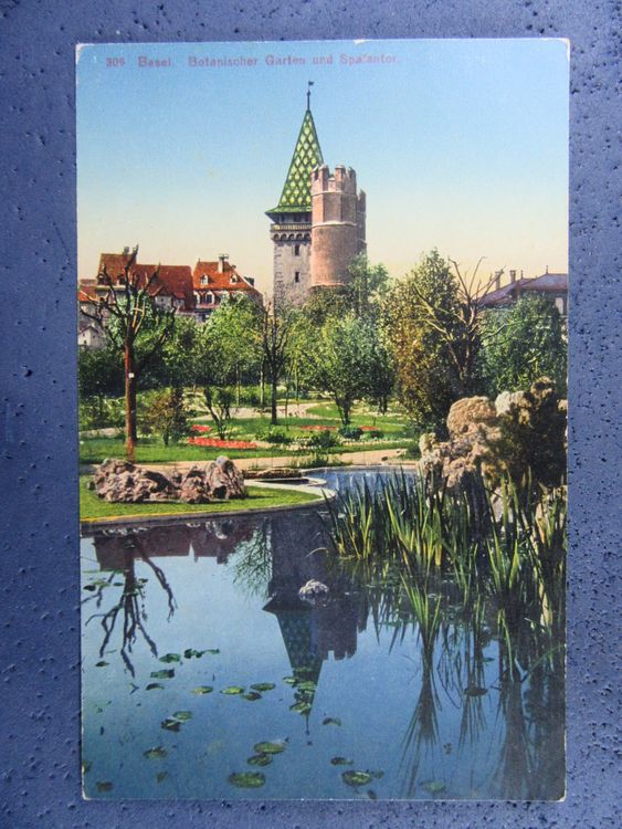 BASEL 1919BOTANISCHERGARTEN UND SPALENTOR (Gebraucht) in Ettingen für CHF 4.95 – mit Lieferung ...