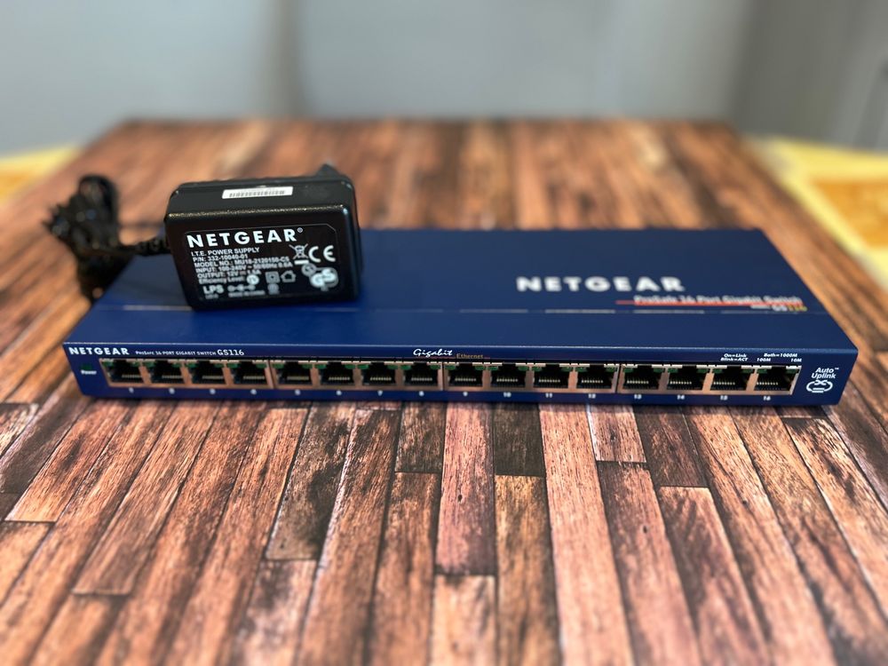 Netgear ProSafe 16 Port Gigabit Switch GS116 | Kaufen auf Ricardo