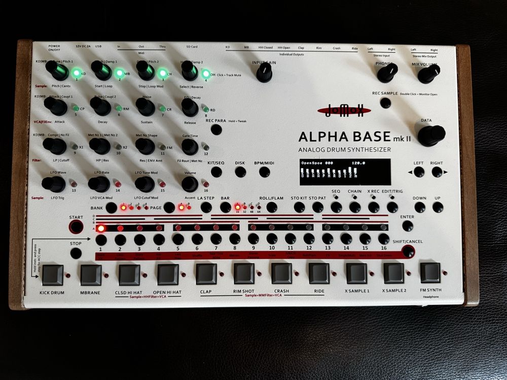 Jomox Alpha Base MK2 - Drummachine mit 2,5 Jahren Garantie (Neu (gemäss ...