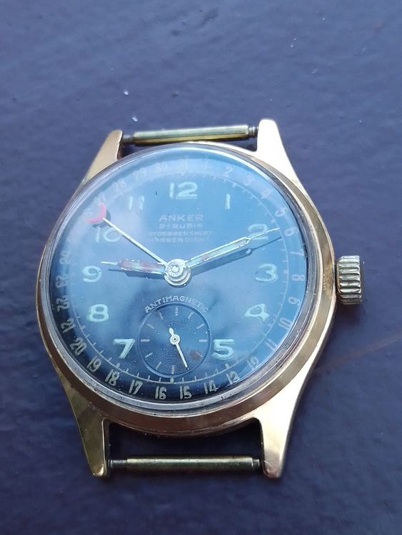 Vintage Herren Uhr / ANKER 21 Rubis - Antimagnetic | Kaufen auf Ricardo