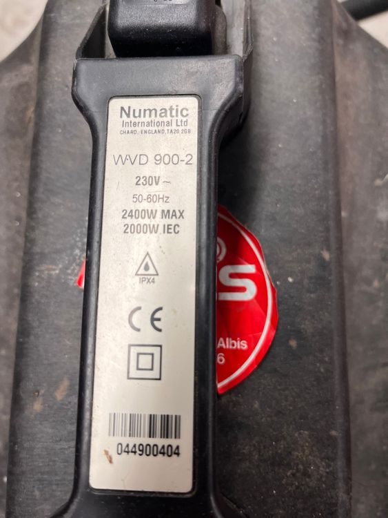 Numatic WVD 900-2 (Gebraucht) in Urdorf für CHF 161 – nur Abholung auf ...