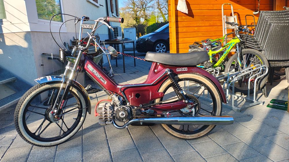 Puch Maxi S – Frisch revidiert & mit Extra-Teilen! (Gebraucht) in Trimbach für CHF 2600 – nur ...