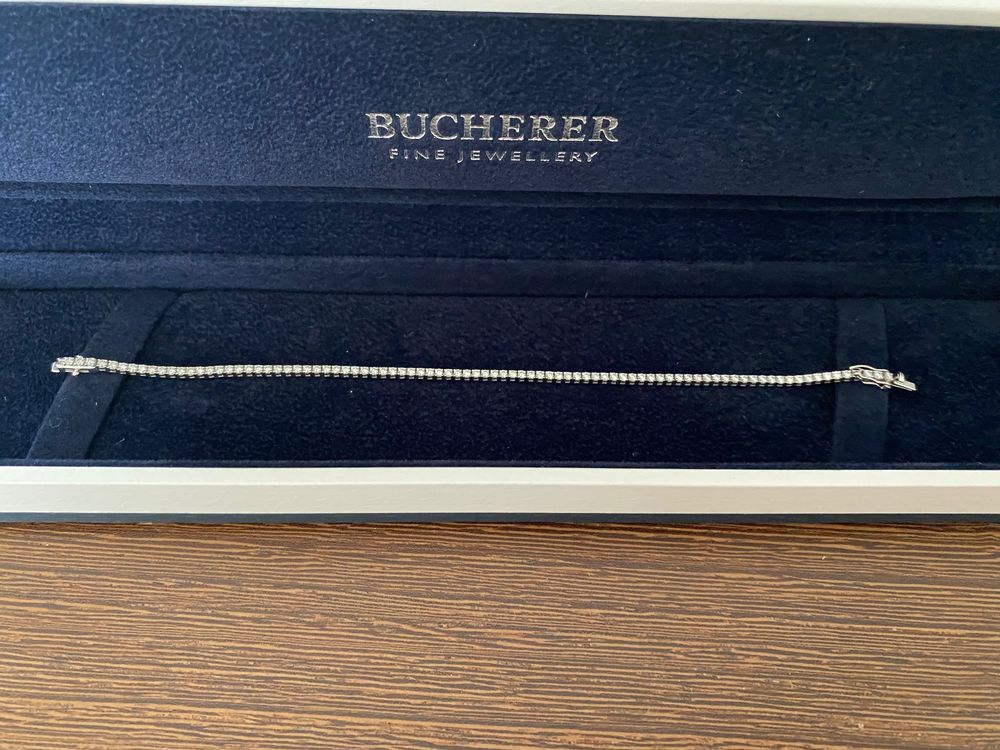 Bucherer Jewellery Classics Tennis Bracelet 1.5cts Weissgold (Neu und ...