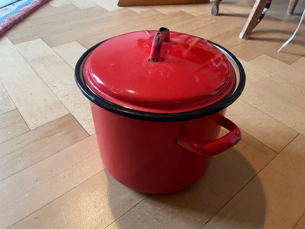 Emaille Topf | Kaufen auf Ricardo