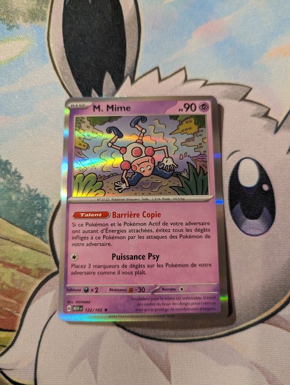Carte Pokemon - Holo - M.Mime - 151 | Kaufen auf Ricardo