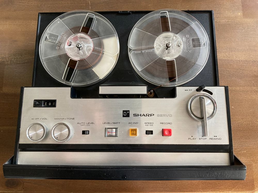 Sharp Tape Recorder aus den 70er Jahren (Gebraucht) in Wichtrach für ...