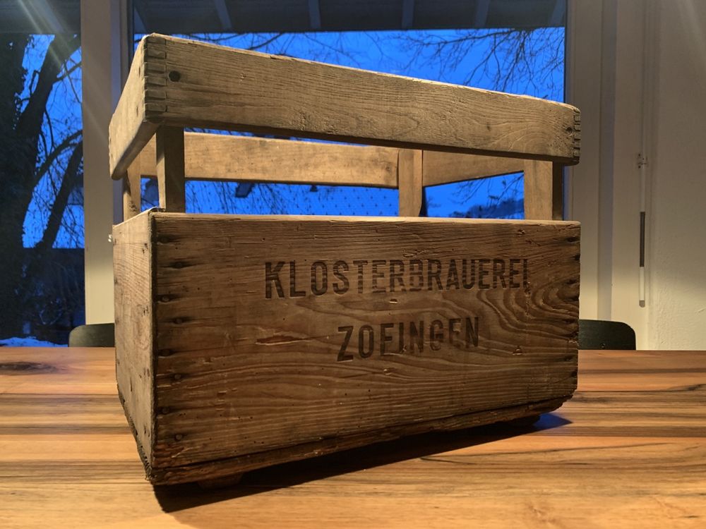Holzkiste, Bierkiste, Harasse, Klosterbrauerei Zofingen | Kaufen auf ...