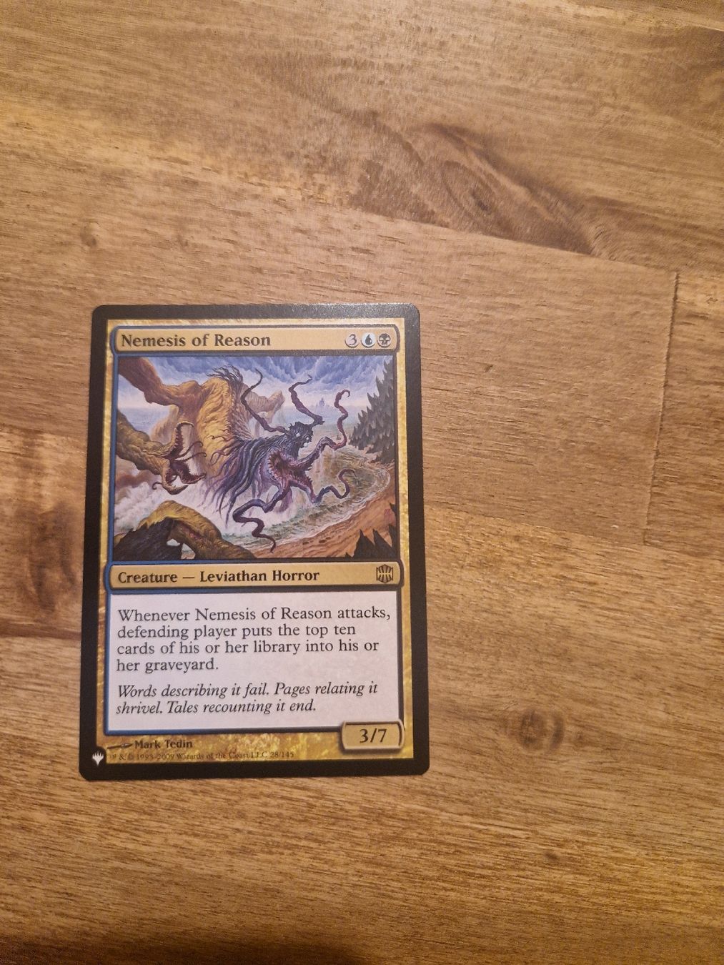 MTG: Nemesis of Reason - Leviathan Horror - Rare Card (Neu (gemäss ...
