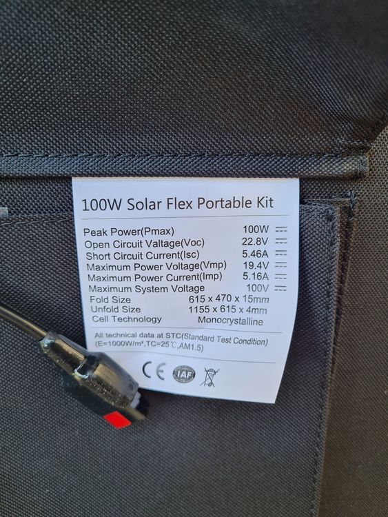 Solartasche / Solarkoffer 100W - Neu | Kaufen auf Ricardo