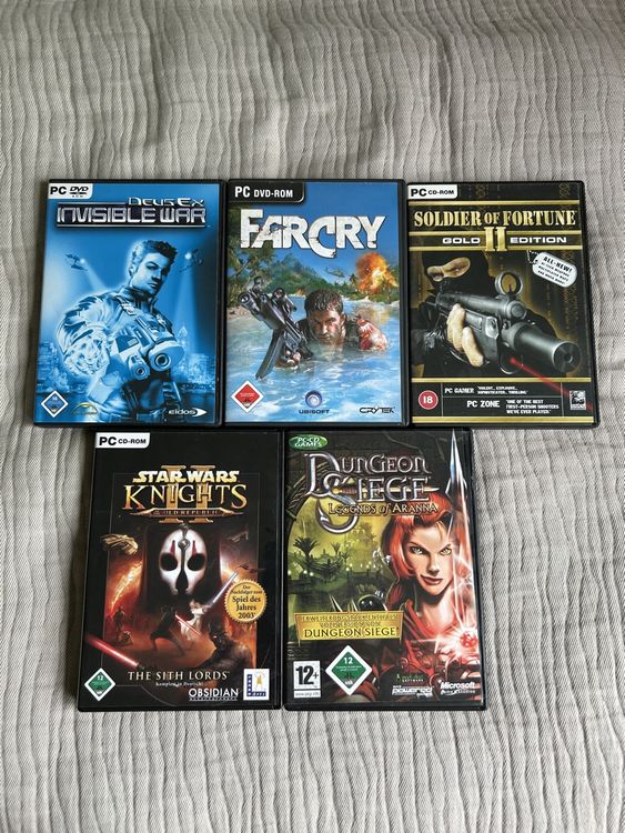 Old school PC Games Sammlung | Kaufen auf Ricardo