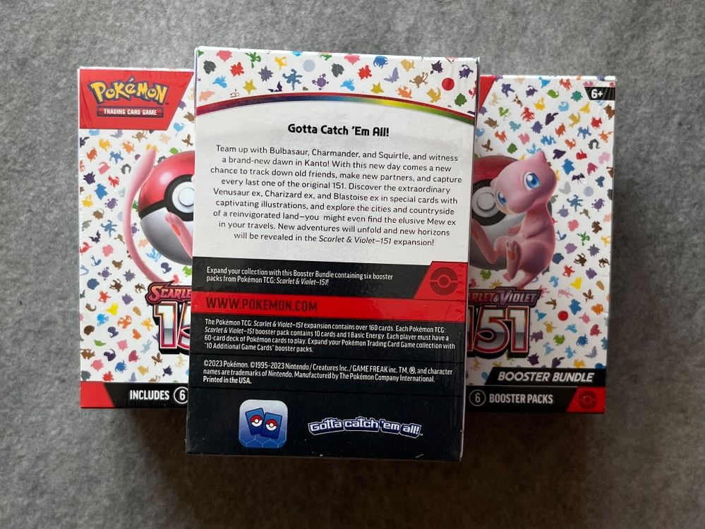 2 x Pokemon 151 Booster Bundle, Neu & OVP - EN 🇬🇧 (Neu und ...