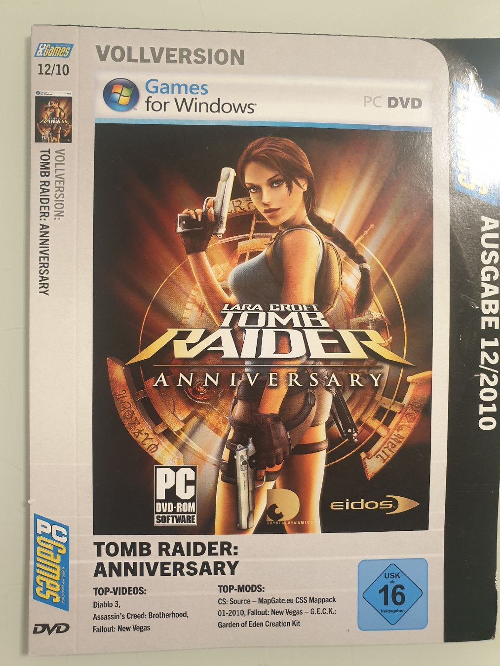 Tomb Raider Anniversary PC Game DVD Vollversion (Gebraucht) in Steinach ...
