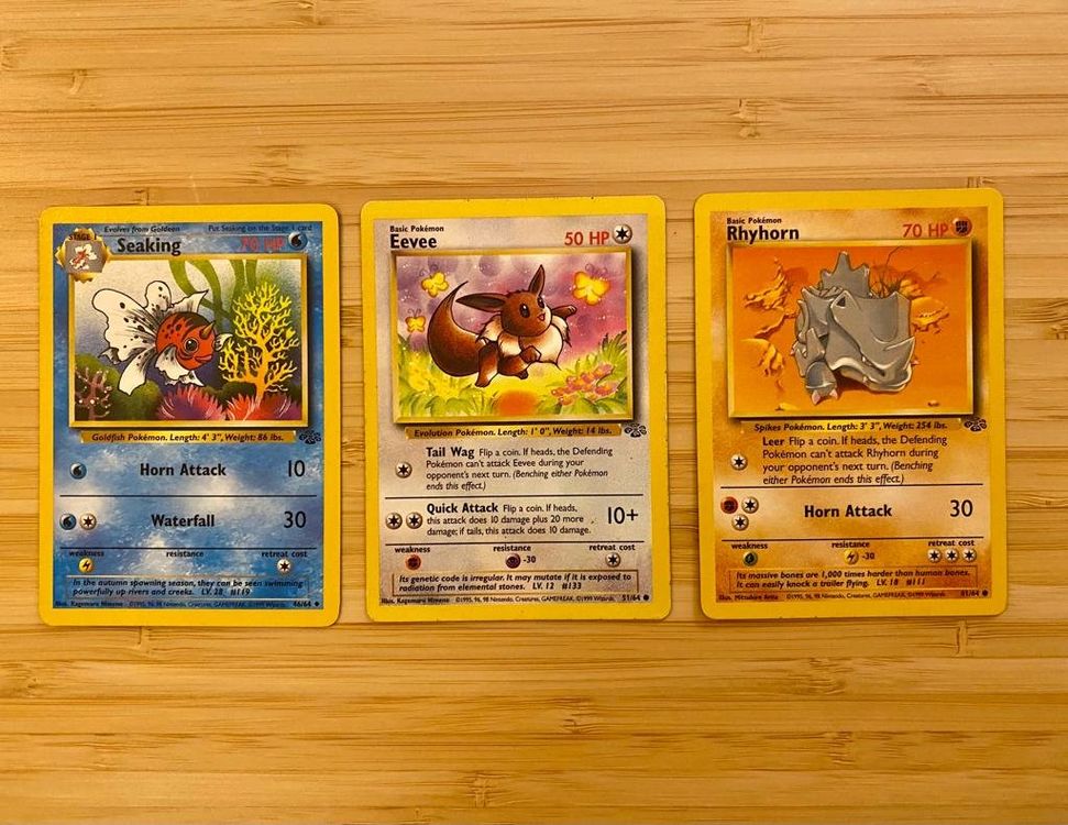 Jungle lot 1999 - EN Eevee | Kaufen auf Ricardo