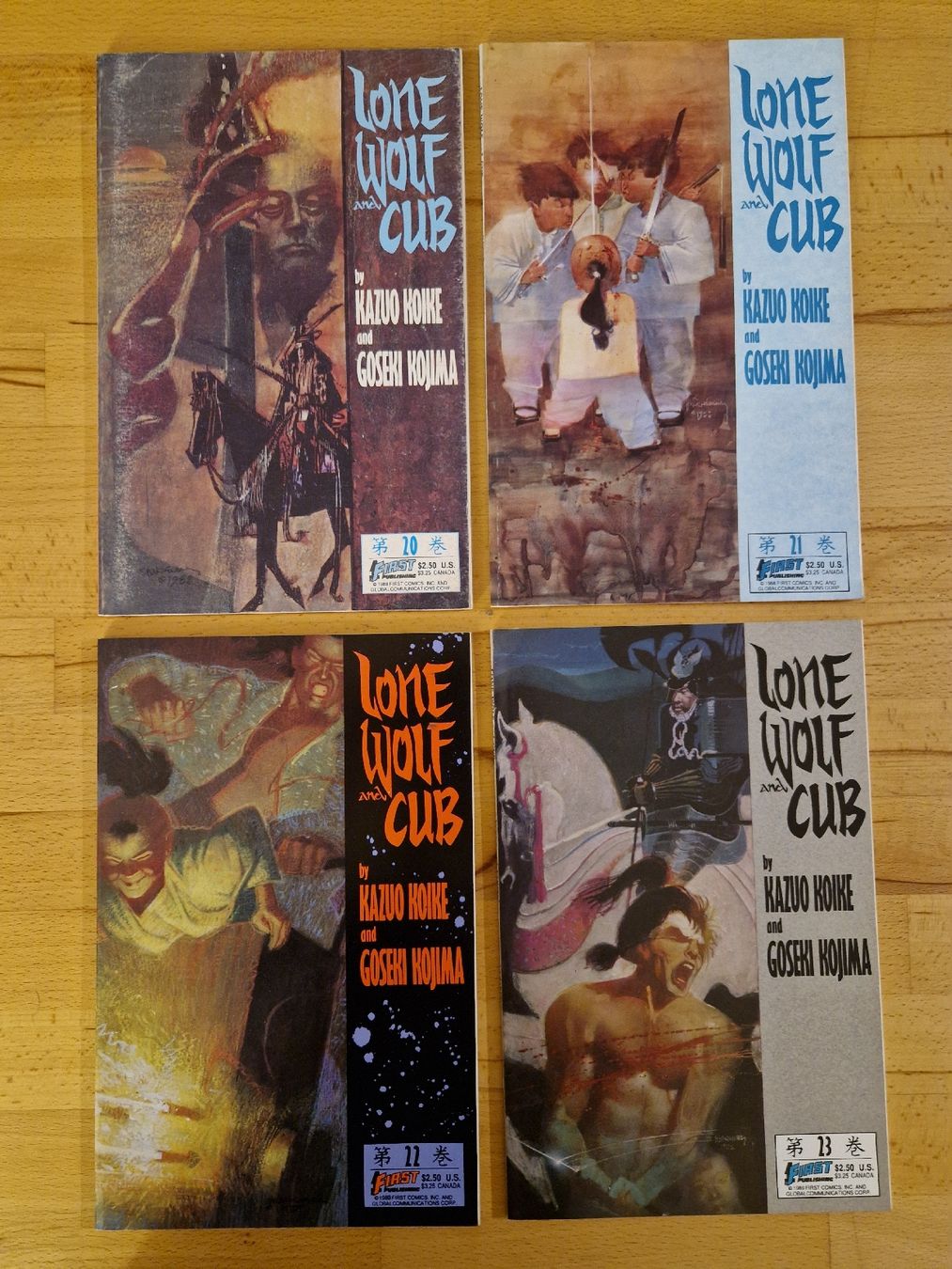 Lone Wolf & Cub #16-24 (First Printing) (Gebraucht) in Biel/Bienne für ...