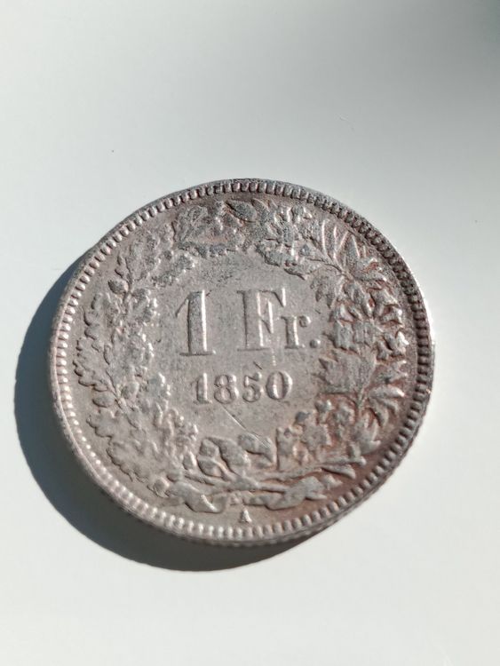 1 Frank 1850 (Gebraucht) in Pfäffikon ZH für CHF 105 – mit Lieferung ...