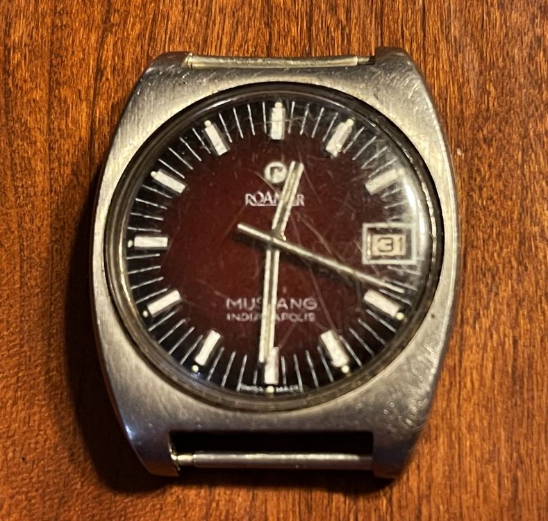 Vintage ROAMER - Mustang Indianapolis Automatik Uhr (Gebraucht) in ...