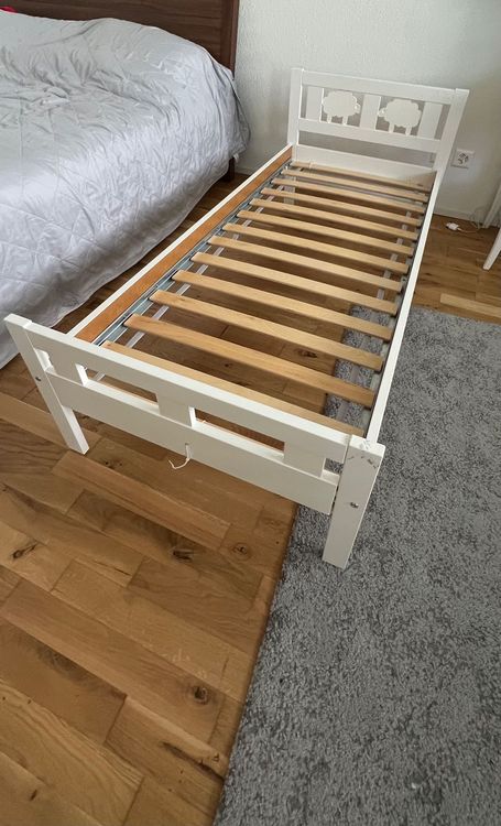 Kinderbett KRITTER Ikea 70 x 160 cm mit Matratze | Kaufen auf Ricardo