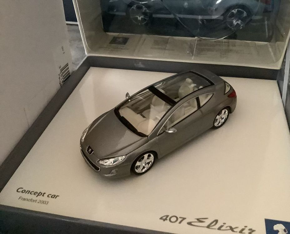 Peugeot 407 Elixir Concept "Grey Metallic" 2003 (Norev 1:43) (Gebraucht ...