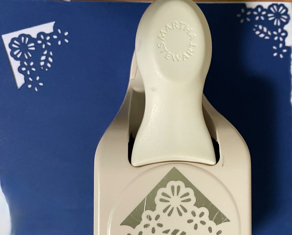 Papier Eck Stanzer Locher von Martha Stewart | Kaufen auf Ricardo