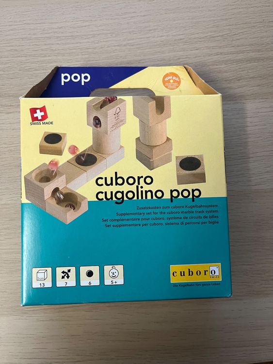 Cuboro cugolino pop - Zusatzkasten mit dem Trampolin (Gebraucht) in ...