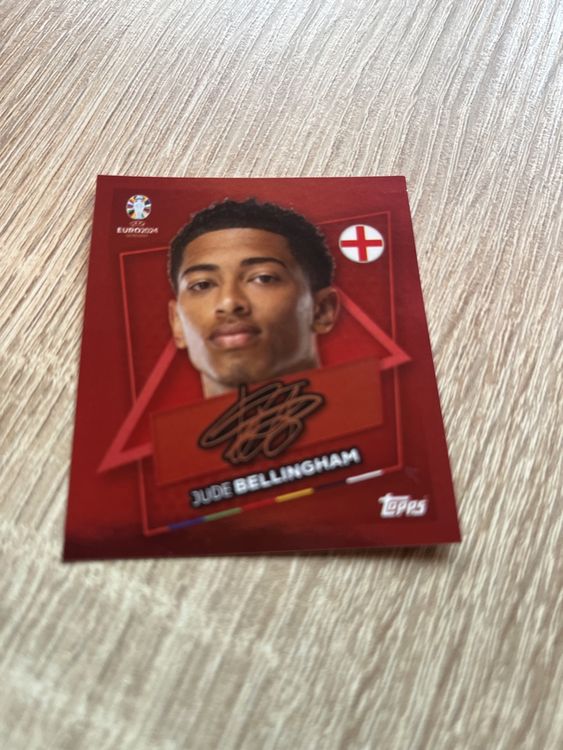 Topps euro 2024 bellingham eng sp rare selten (Neu (gemäss Beschreibung ...