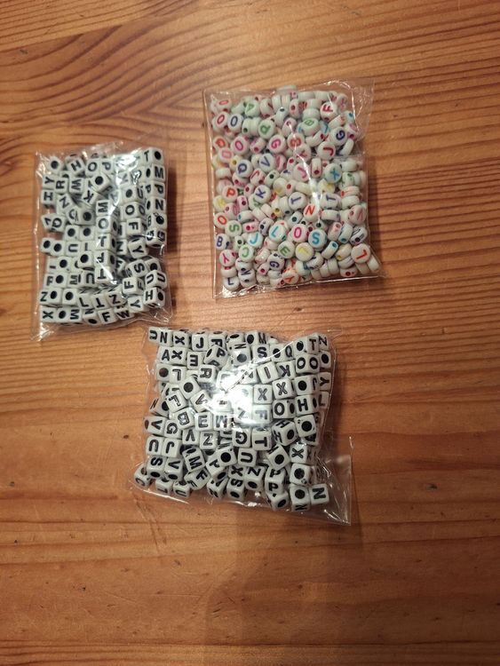Buchstabenkrälleli zum Basteln (Neu (gemäss Beschreibung)) in Aesch BL für CHF 7 – mit Lieferung ...