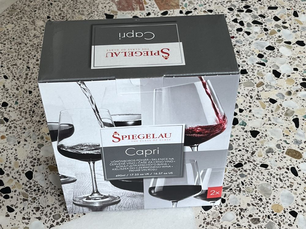2x Spiegelau Capri Red Wine Glasses Set (ab 1.-) (Neu und ...