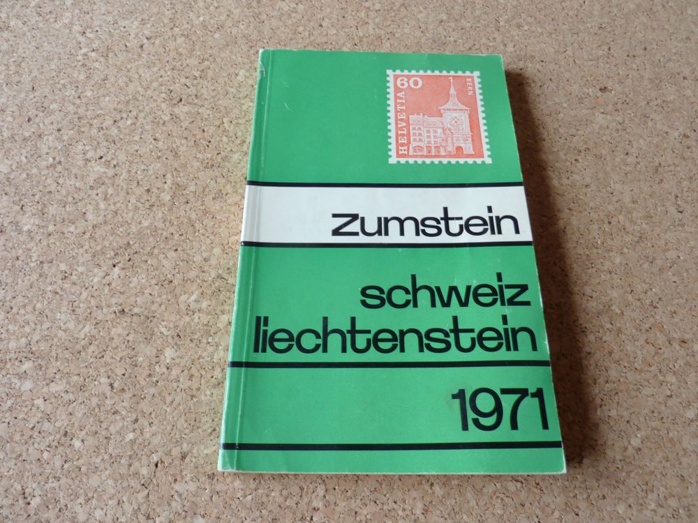 Briefmarken-Katalog Schweiz-Liechtenstein 1971 (Gebraucht) in Chur für CHF 0.5 – mit Lieferung ...