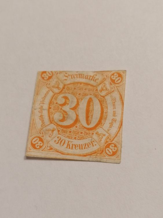Alt Deutschland Turn und Taxis 30 Kreuzer | Kaufen auf Ricardo