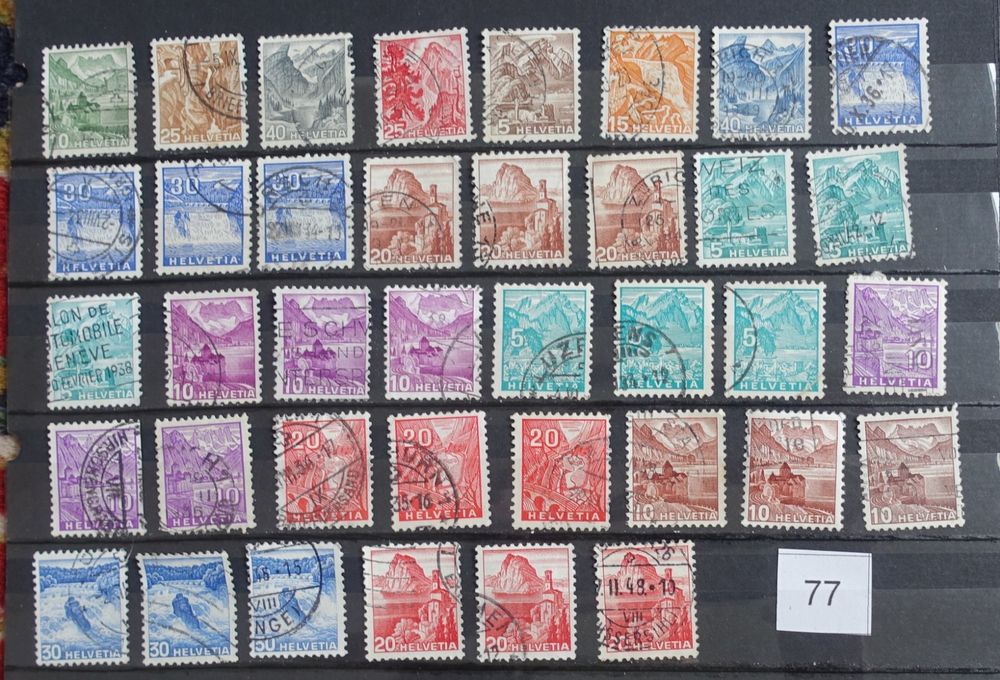 1934 bis 1948 Landschaftsbilder Lot #77 (Gebraucht) in Wiebelskirchen für CHF 40 – mit Lieferung ...