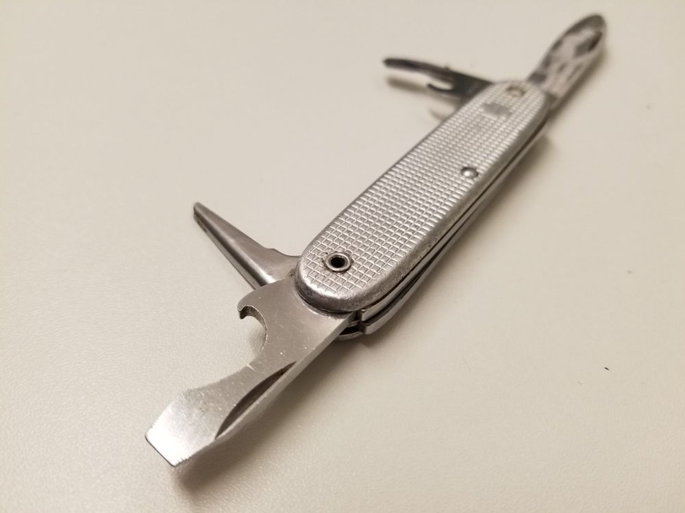 Alox Militar Sackmesser Messer wenger 65 / 1965 Couteau (Gebraucht) in ...