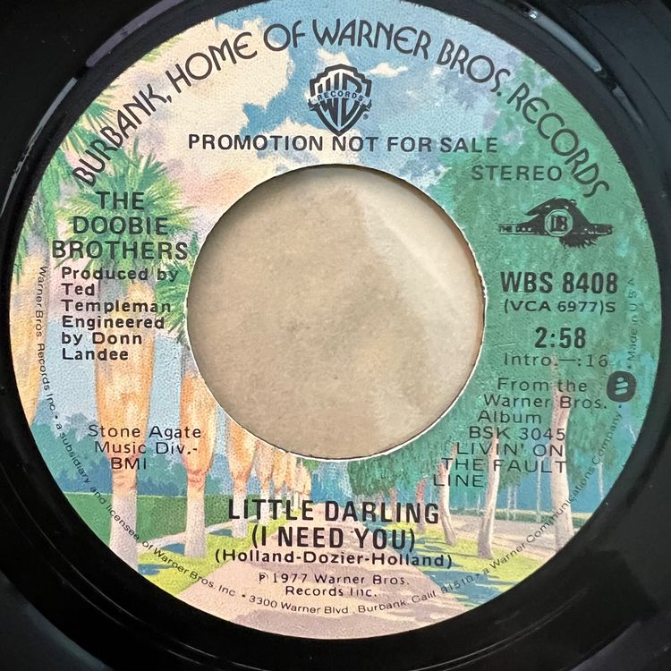 Doobie Brothers - Little Darling / US-Promo 1977 - Very nice (Gebraucht ...