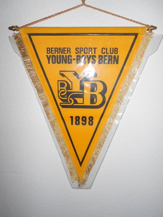 BSC BERNER SPORT CLUB YOUNG BOYS YB BERN 1898 WIMPEL 80ER (Gebraucht) in Luzern für CHF 89 – mit ...