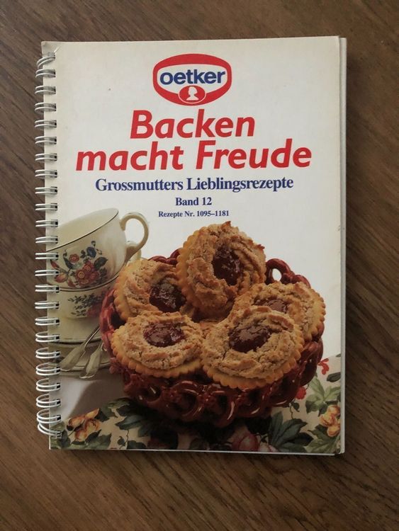 Fabelhafte Dr Oetker Backbuch Alt Bild