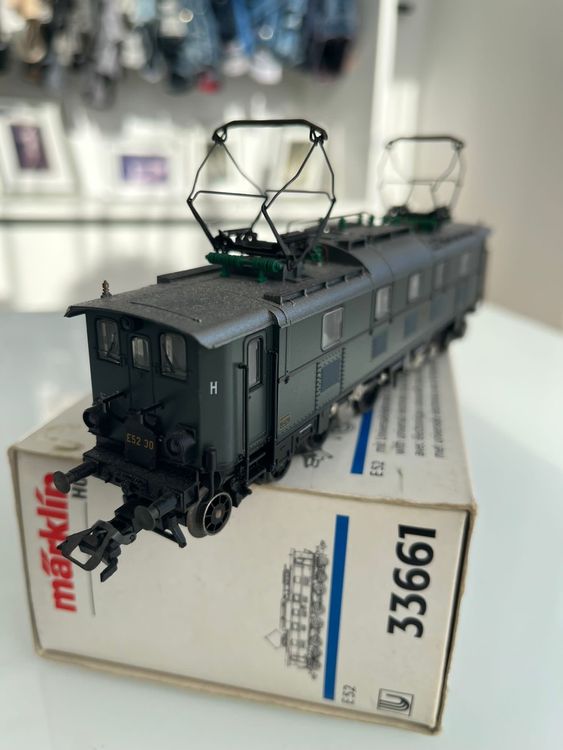 Märklin 33661 Delta Digital Elok Baureihe E52 30 DRG Spur H0 (Gebraucht ...