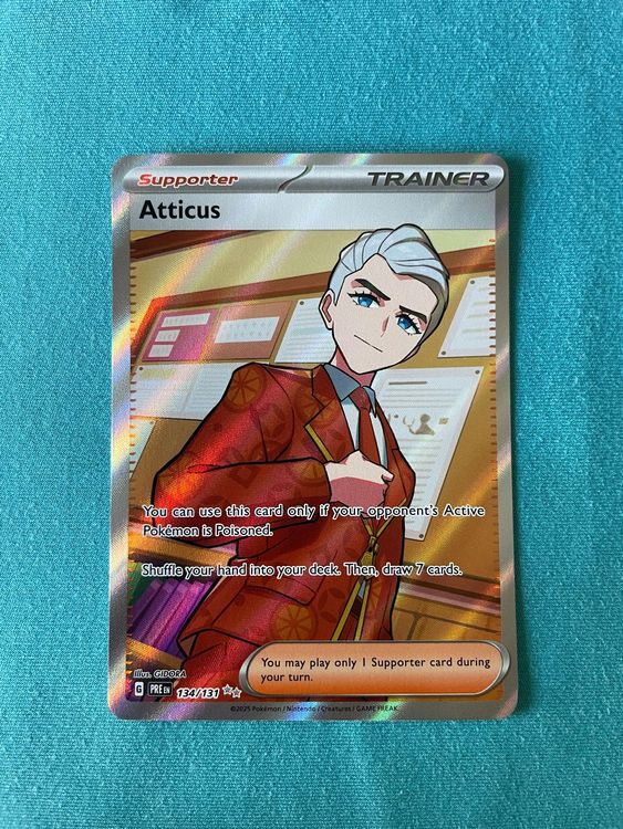 Atticus Fullart 134/131 - Pokemon Prismatic Evolutions (Neu (gemäss ...