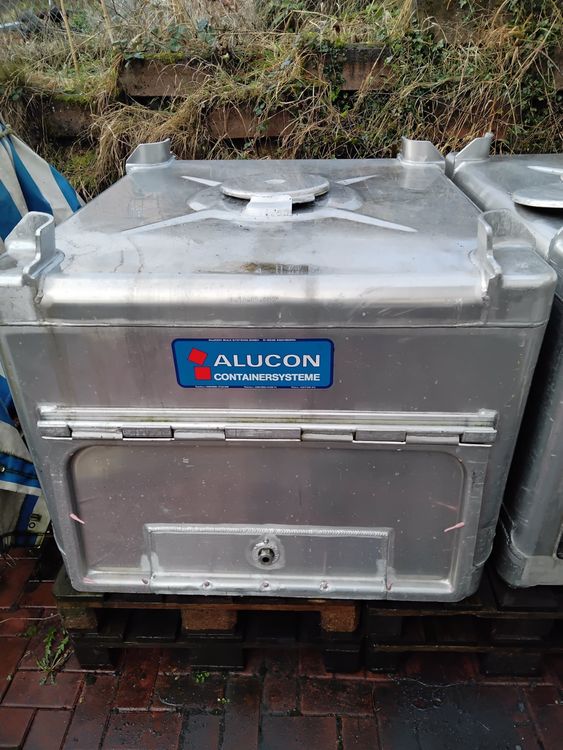 Alu Container ALUCON Fass Tank Aluminium (Gebraucht) in Nuglar für CHF 2 – nur Abholung auf ...