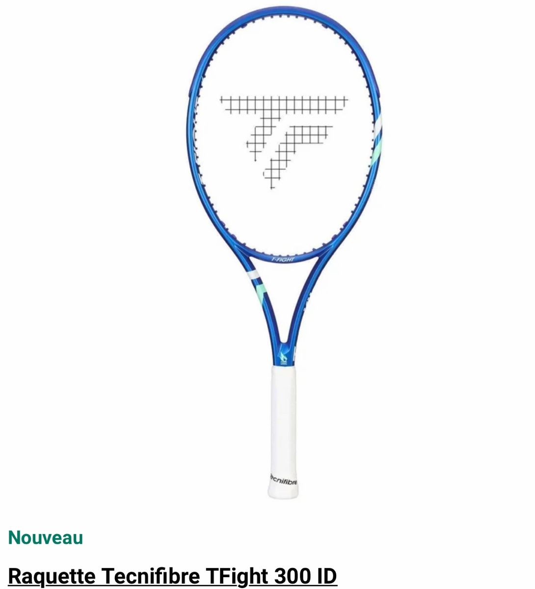 Pack Tecnifibre 2 x TFight 300 ID + 1 bag TFight 12 (Neu (gemäss ...