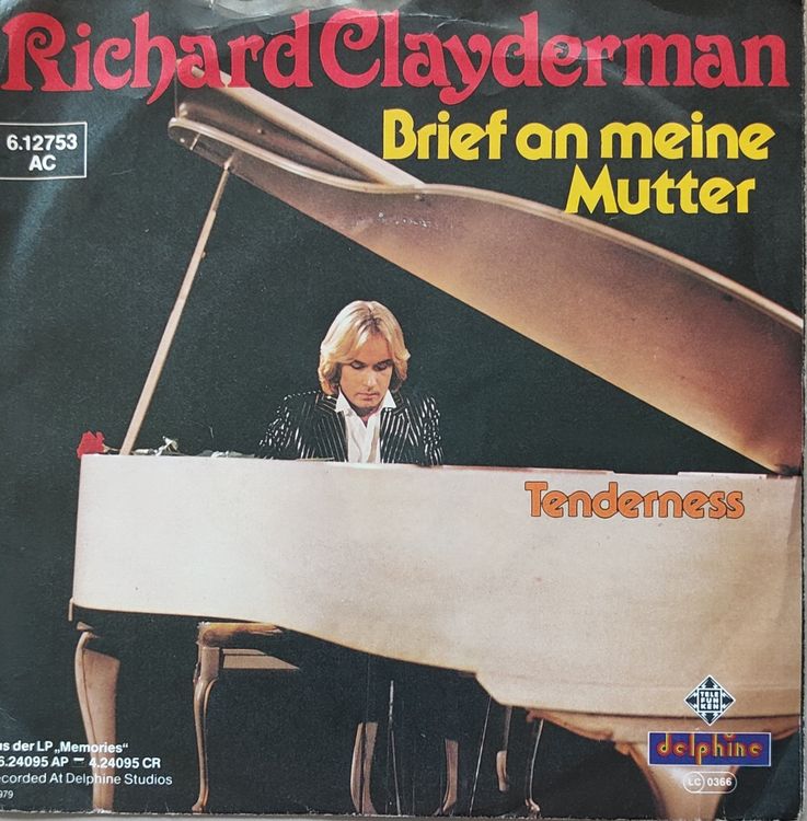 Vinyl-Single Richard Clayderman - Brief an meine Mutter (Gebraucht) in ...