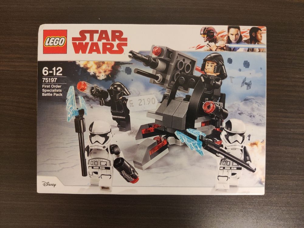 Lego Star Wars First Order Spezialisten 75197 (Neu und originalverpackt ...