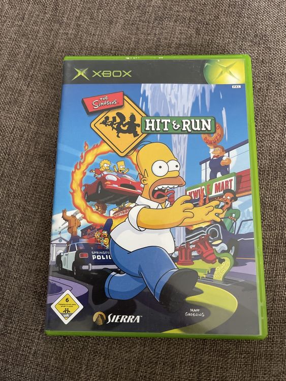 Simpsons Hit & Run Xbox Classic Kult-Game | Kaufen auf Ricardo