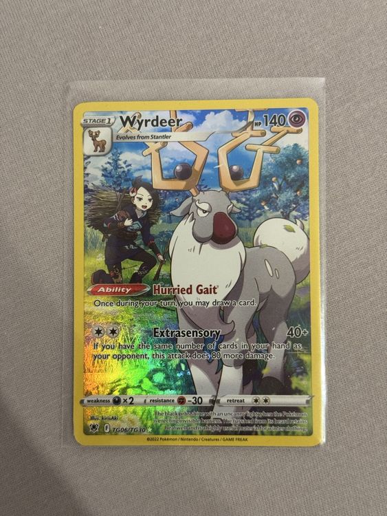 Pokémon Wyrdeer TG06/TG30 Astral Radiance Trainer Gallery | Kaufen auf ...