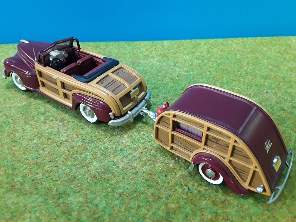 Rarität Brooklin Models _ Mercury mit Trailer _ Woody _ 1:43 | Kaufen auf Ricardo