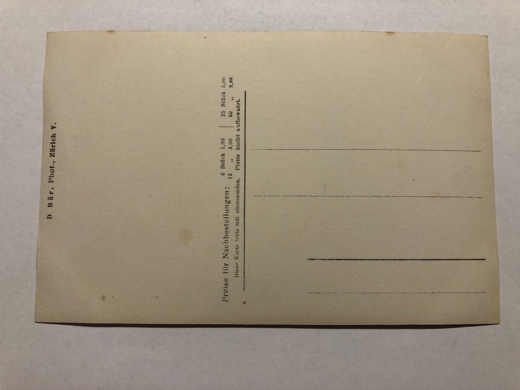 unbek AK Fahrrad Geschäft Foto D. Bär Zürich (Gebraucht) in Pfäffikon ...