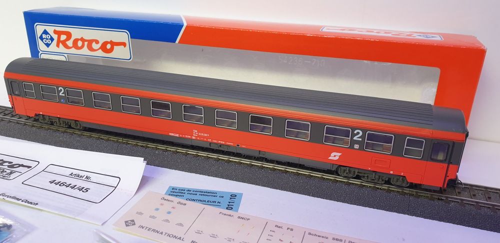 Roco ÖBB Personenwagen exact 1:87 44666 (Neu und originalverpackt) in ...