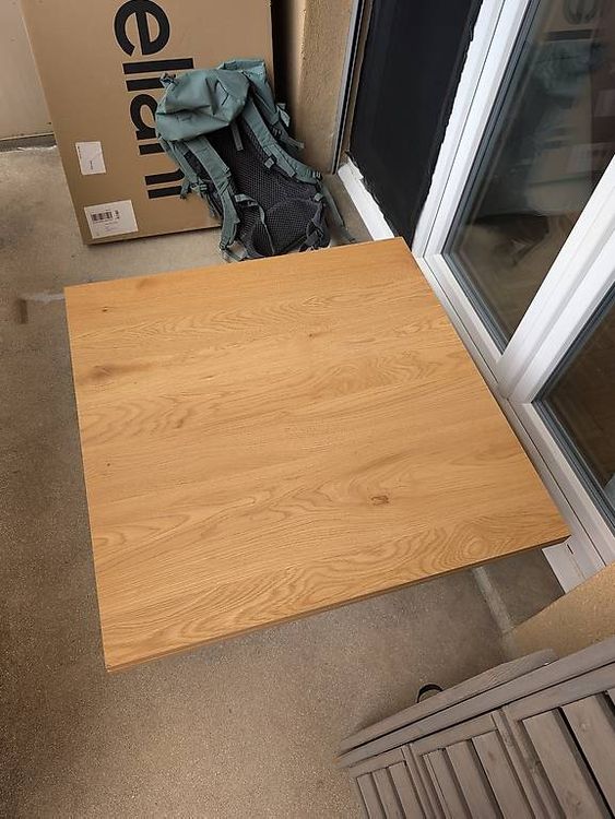 Table basse comme neuve qui se déplie pour agrandir (Gebraucht) in ...