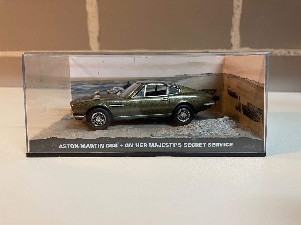 James Bond mini Diorama 1:43 - Aston Martin DBS (Neu und ...