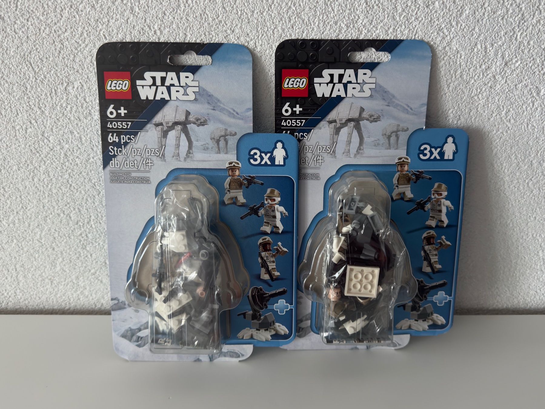 Lot de 2 LEGO 40557 Star Wars La défense de Hoth (Neuf avec emballage d ...