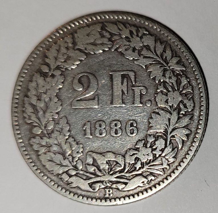 2 FRANKEN / SCHWEIZ 1886 | Kaufen auf Ricardo