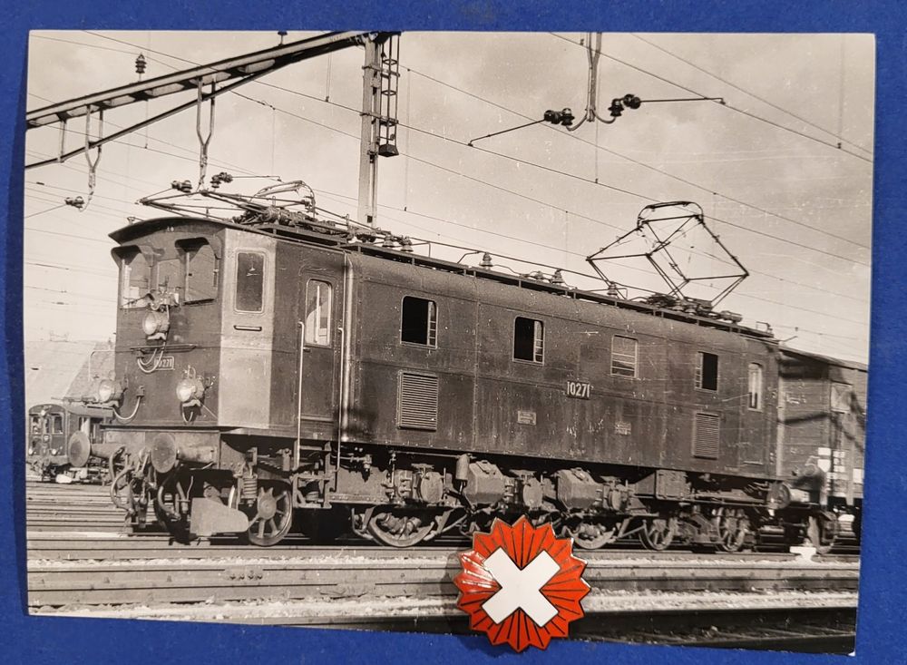 SBB - Ae 3/6''' - 10271 - 1925 - Photo Gfeller - 18 x 12 cm (Gebraucht) in Biel/Bienne für CHF ...